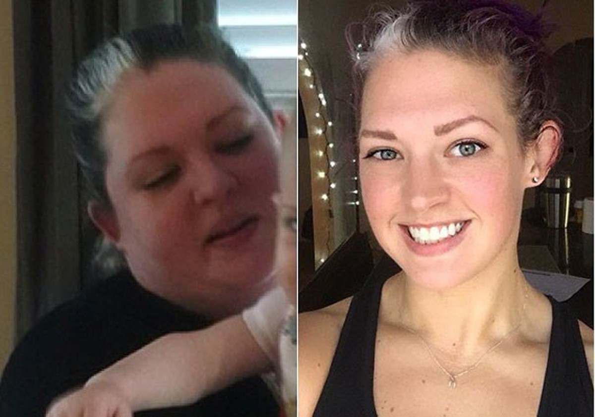 Mulher com 136 kg para de beber, faz dieta e 'rejuvenesce' 20 anos