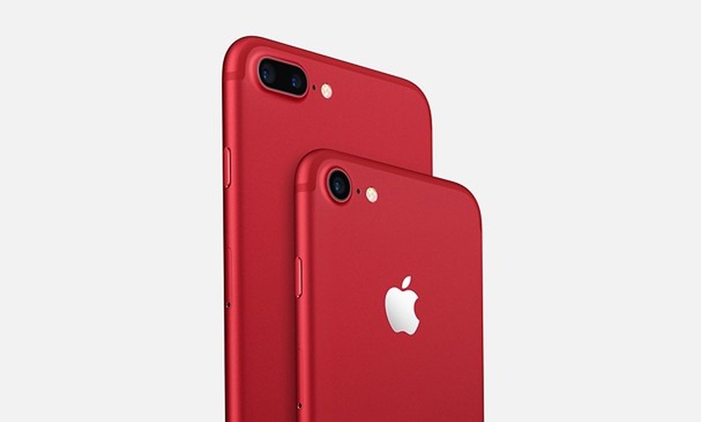 Apple lança iPhone vermelho