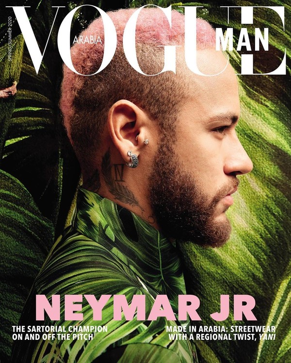 Neymar Jr é capa da Vogue Men Arabia