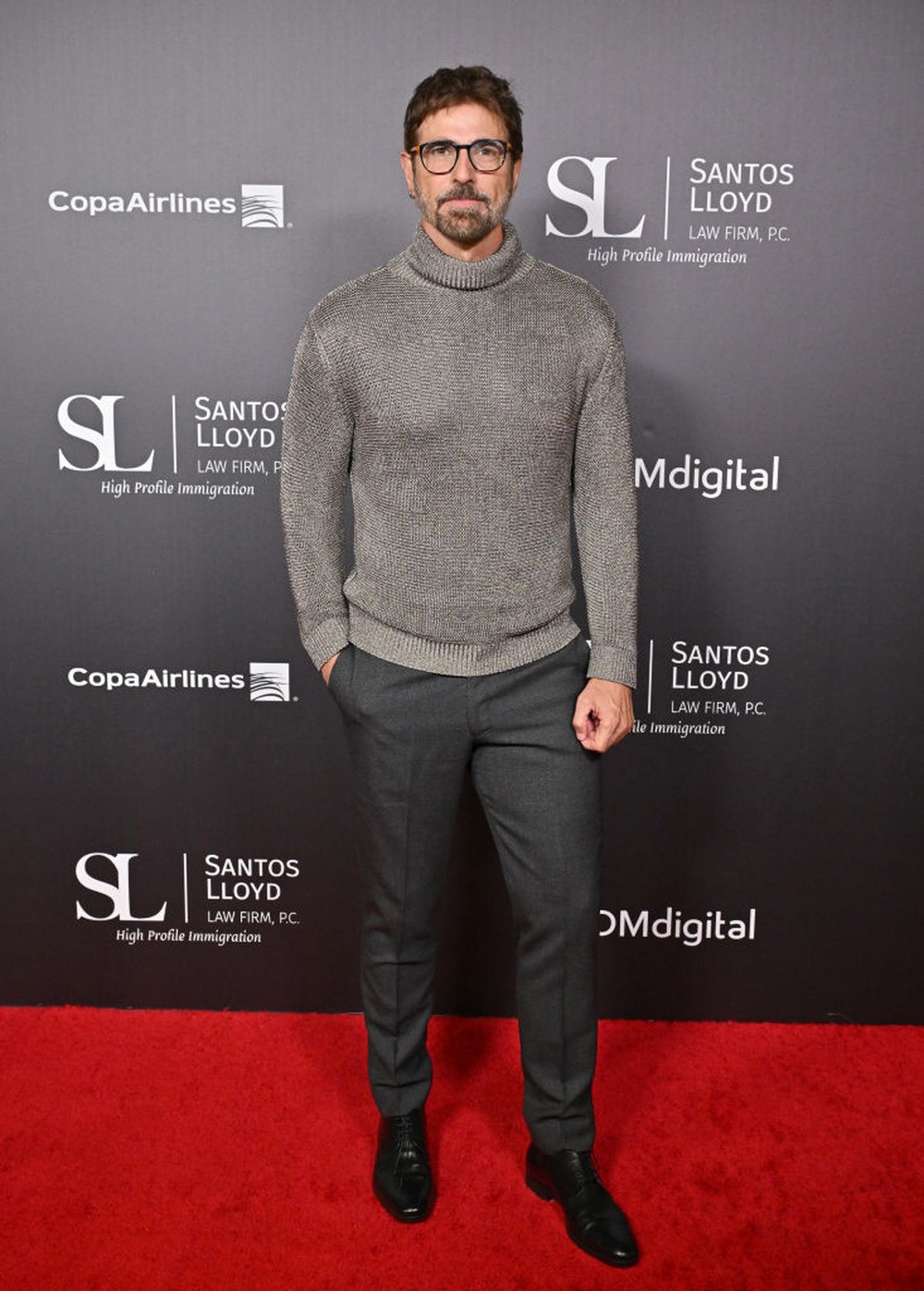 Marco Pigossi e Marco Calvani prestigiam tapete vermelho internacional