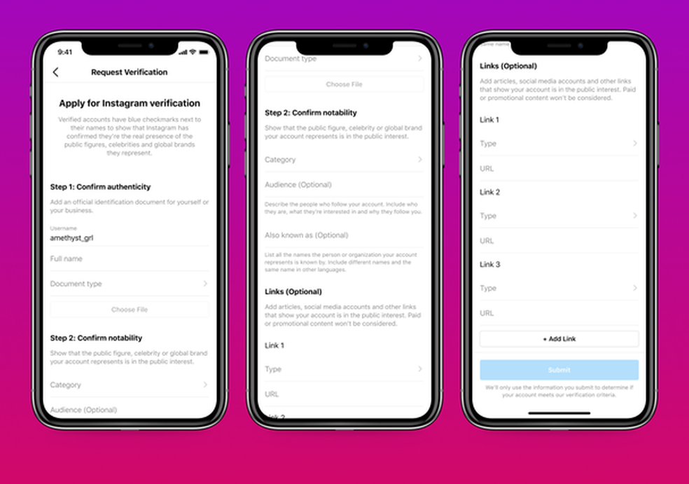 Como ser verificado? Instagram atualiza sua política de verificação de ...