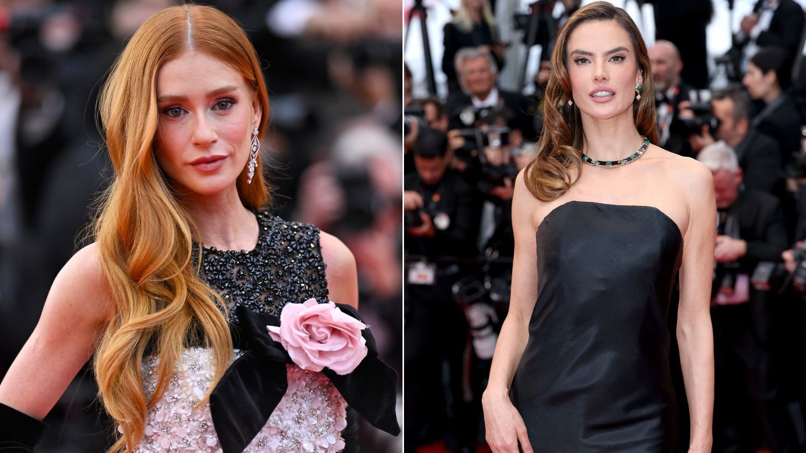 Alessandra Ambrosio e Marina Ruy Barbosa: brasileiras brilham no tapete ...