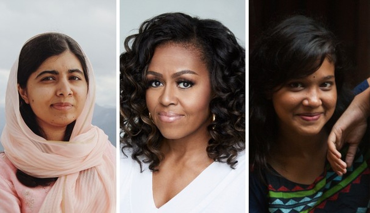 Michelle Obama e Malala Yousafzai batem papo exclusivo para o Dia ...