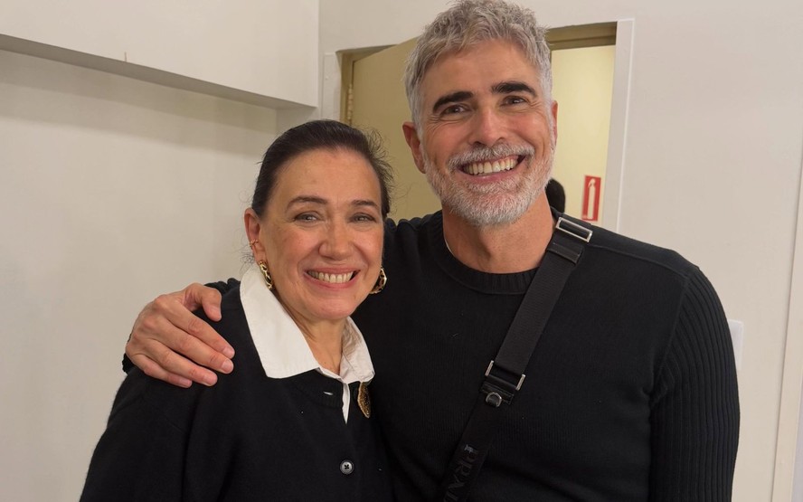 Lilia Cabral registra reencontro com Reynaldo Gianecchini e declara ...