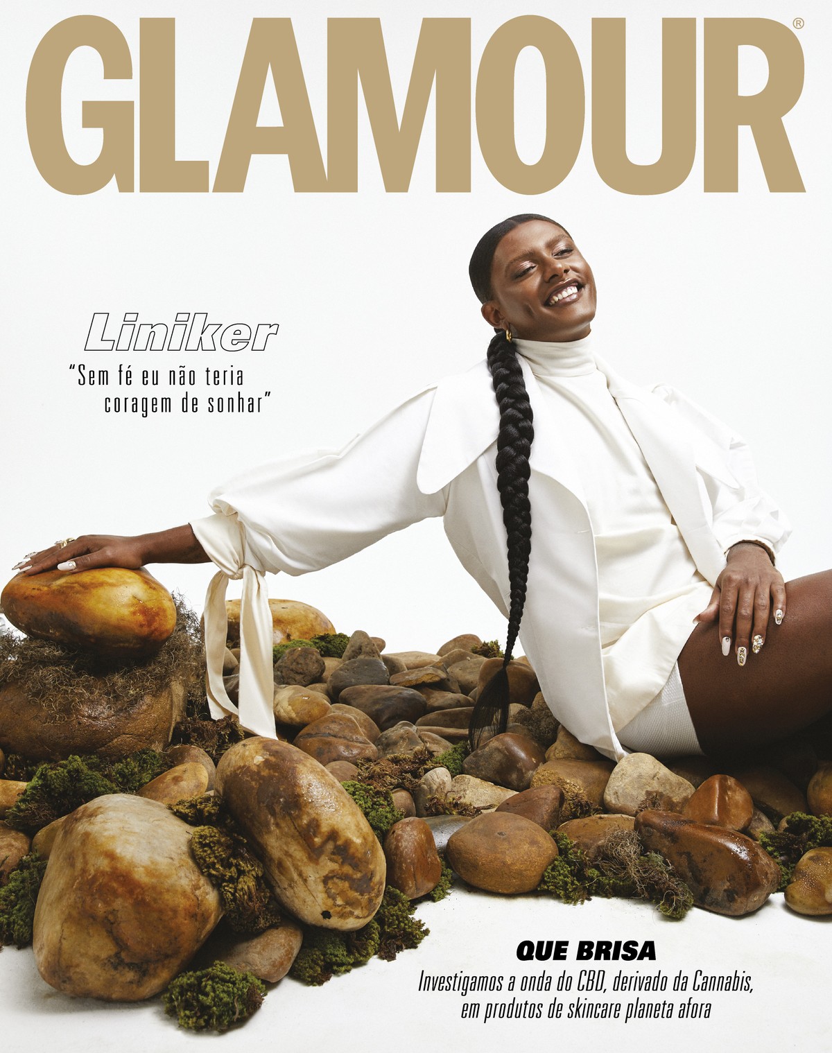 Liniker estrela uma das capas da Glamour de março, dedicada à fé