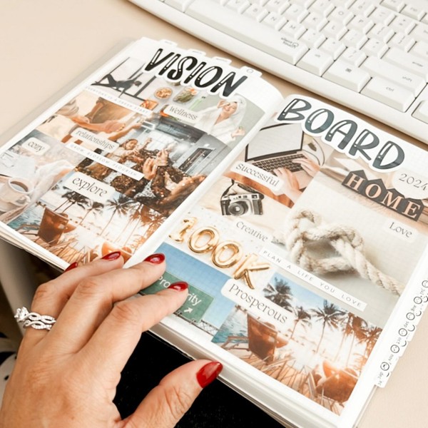 Vision Board: como fazer para manifestar suas metas e sonhos em 2025
