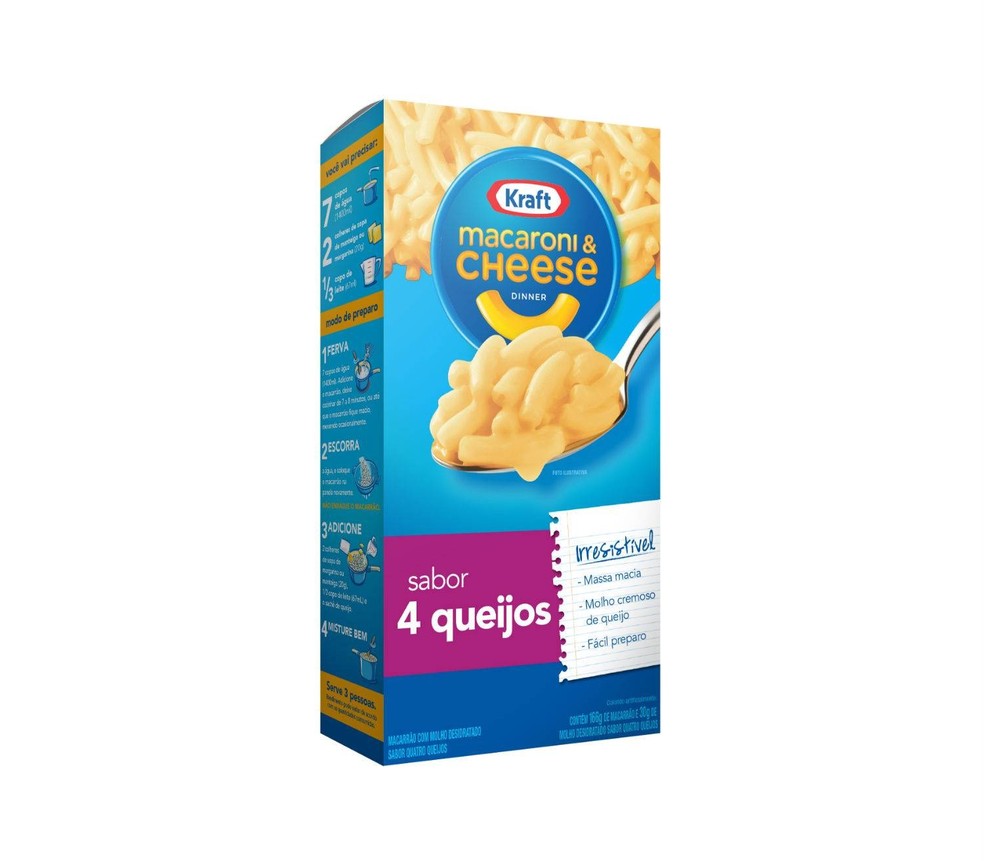 Mac&Cheese: o clássico macarrão da Kraft chega ao Brasil