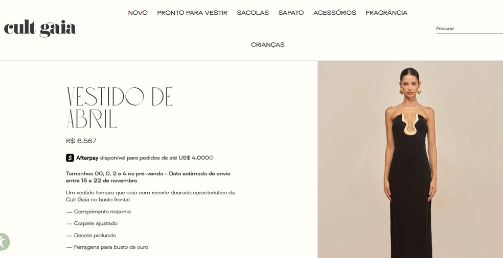 Giulia Be brilha em look avaliado em R$12 mil para evento em NY