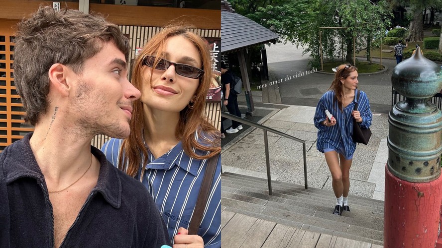 João Figueiredo registra dia de passeio em Tóquio e se declara para ...