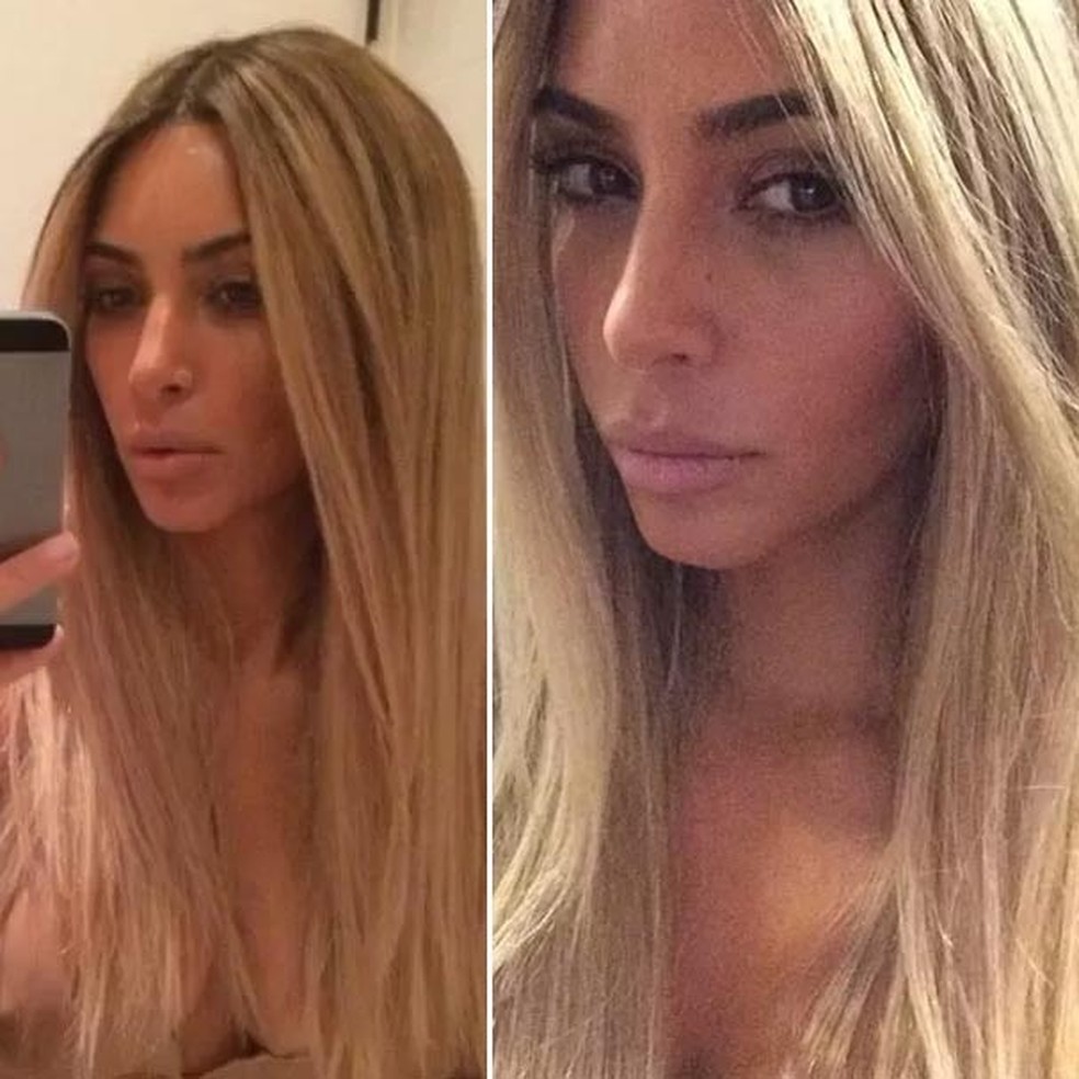 Mudança Radical Kim Kardashian Fica Loiríssima