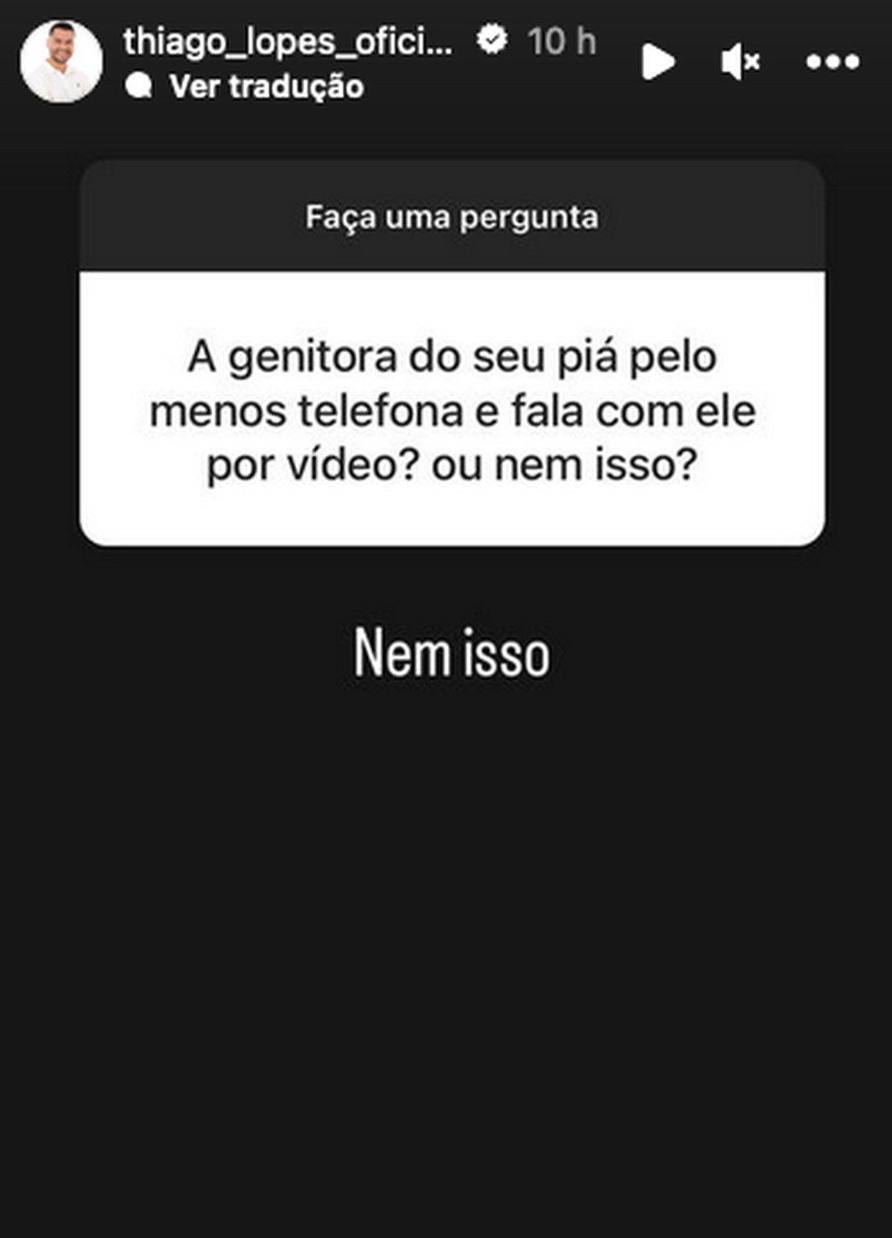 Thiago Lopes volta a criticar Andressa Urach e diz que ex-mulher não vê filho há dois meses