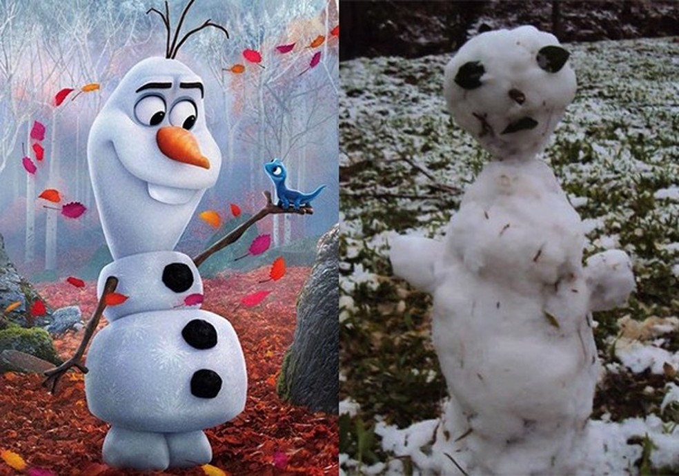 Olaf de Taubaté? Confira os melhores memes da neve no Rio Grande do Sul
