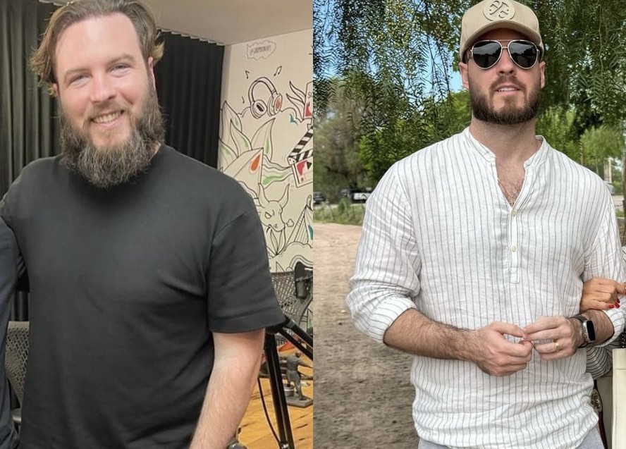 Foto de antes e depois de Thiago Nigro viraliza nas redes; marido de ...