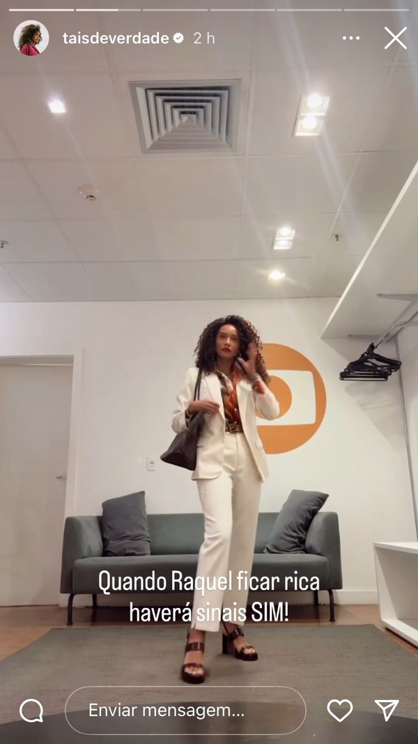 'Vale Tudo': novo visual de Raquel dá o que falar nas redes sociais