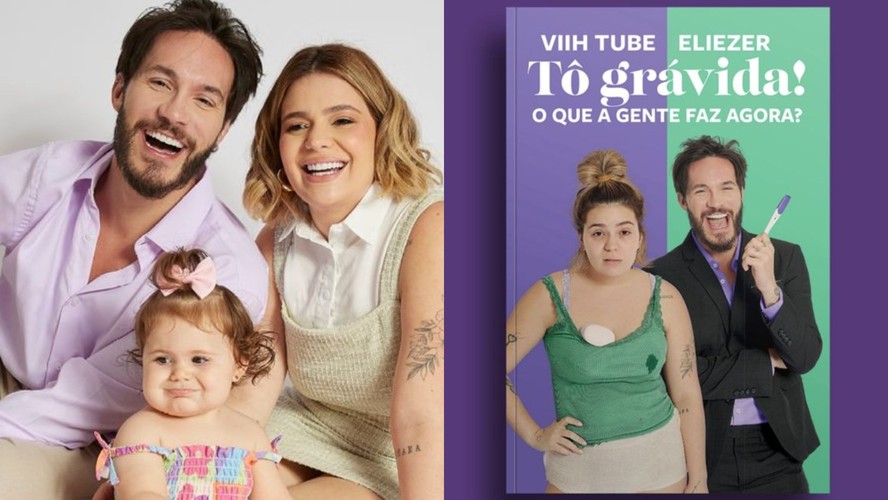 Viih Tube e Eliezer anunciam lançamento de livro sobre parentalidade ...