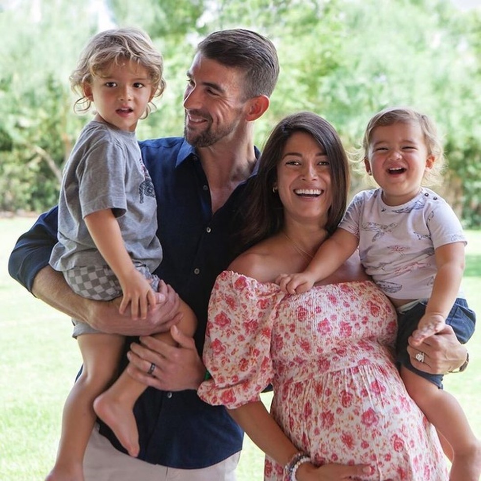Michael Phelps anuncia nascimento do terceiro filho