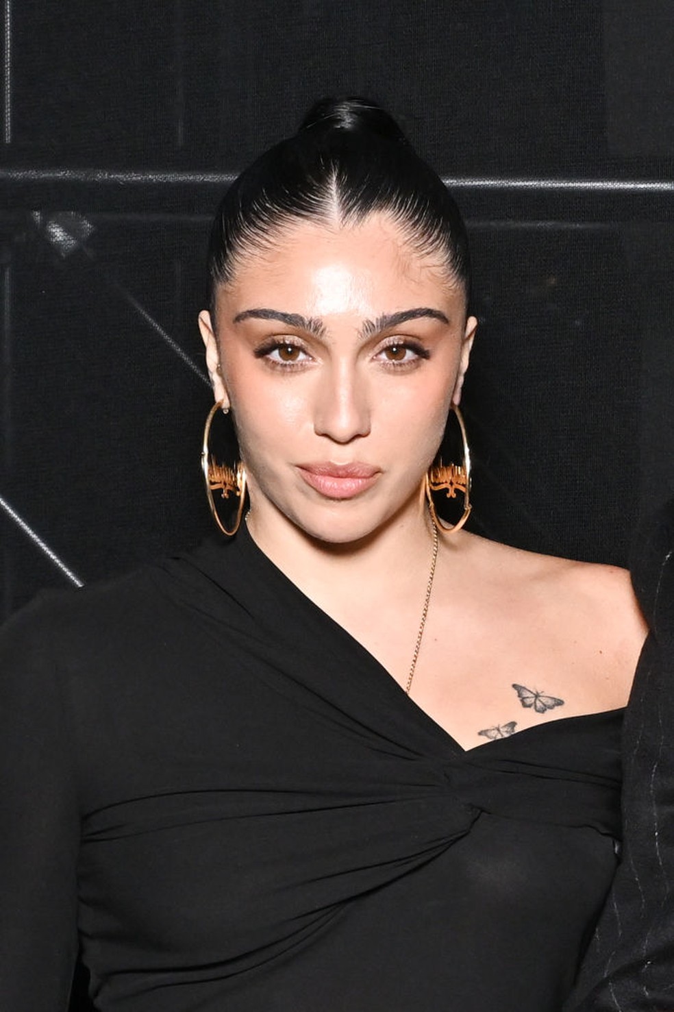 Lourdes Leon e Rocco Ritchie, filhos de Madonna, chegam juntos para ...