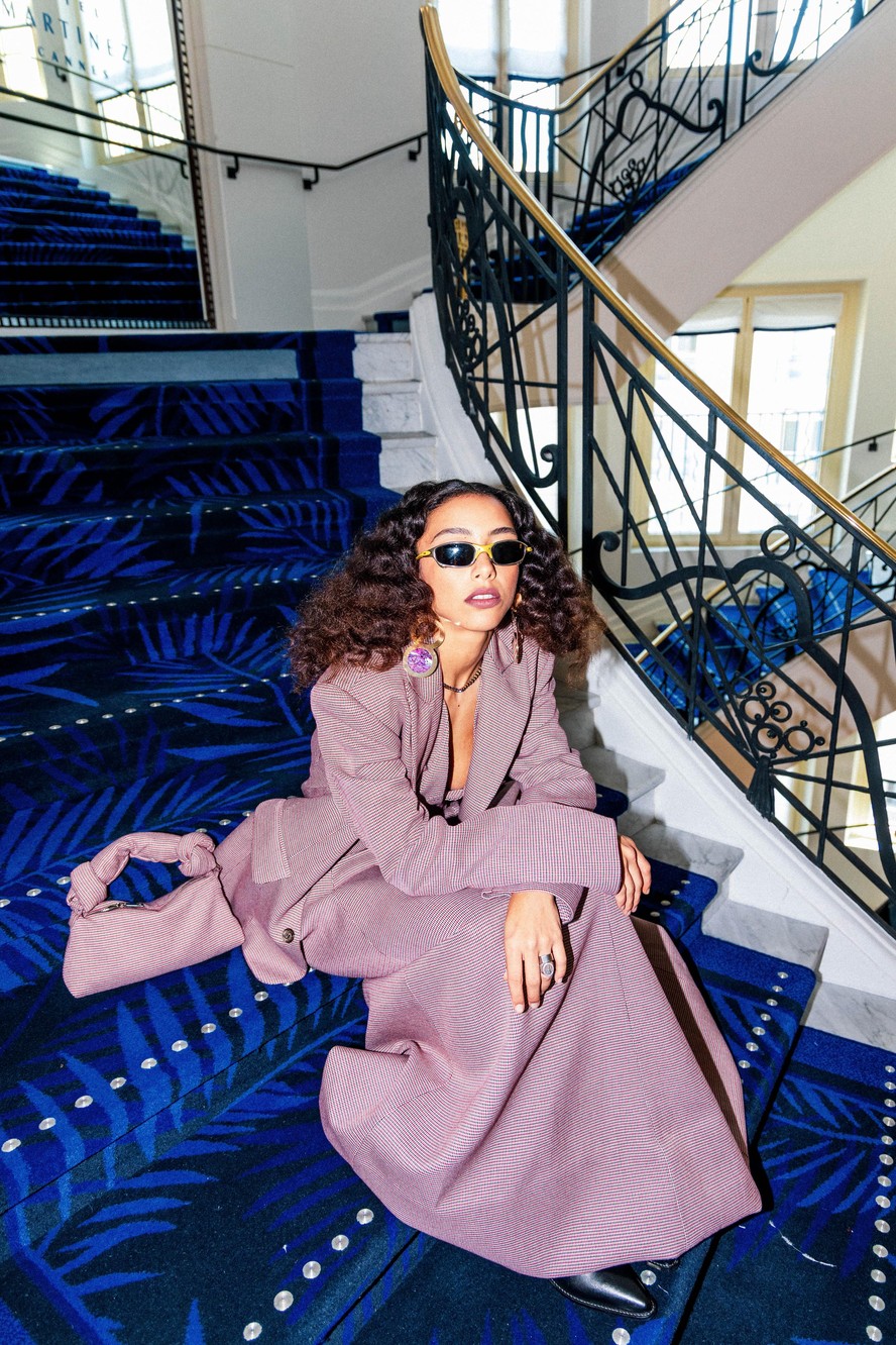 Festival de Cannes: Alice Carvalho risca o tapete vermelho com marca ...