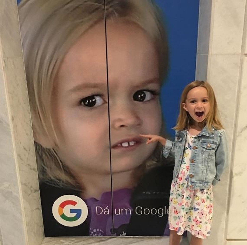 Chloe, do melhor meme, está no Brasil e se encontrou com a Giovanna do ...