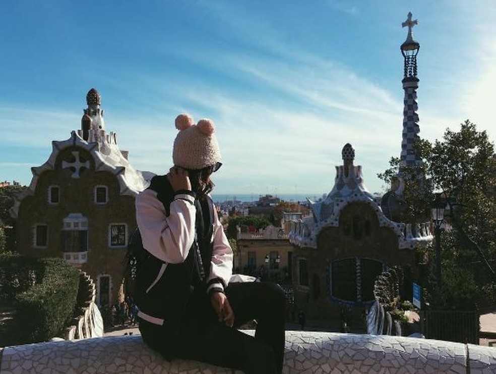 Bruna Marquezine aproveita Barcelona com Júlia Faria