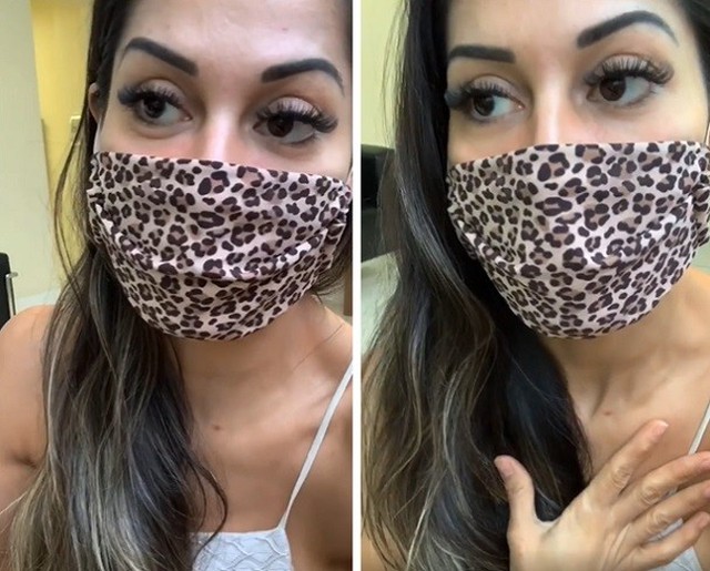 Mayra Cardi grava vídeo para mostrar detalhes de cirurgia nos seios