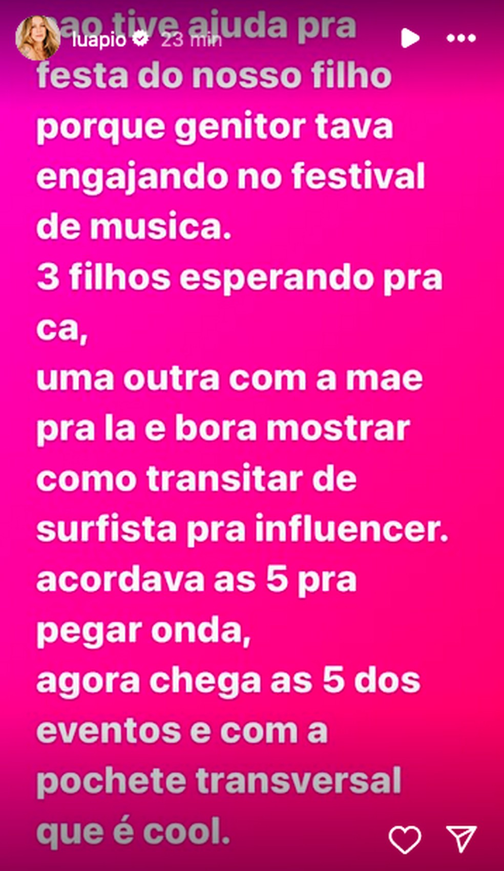 Luana Piovani dispara contra Scooby e fala sobre mudança do filho para ...