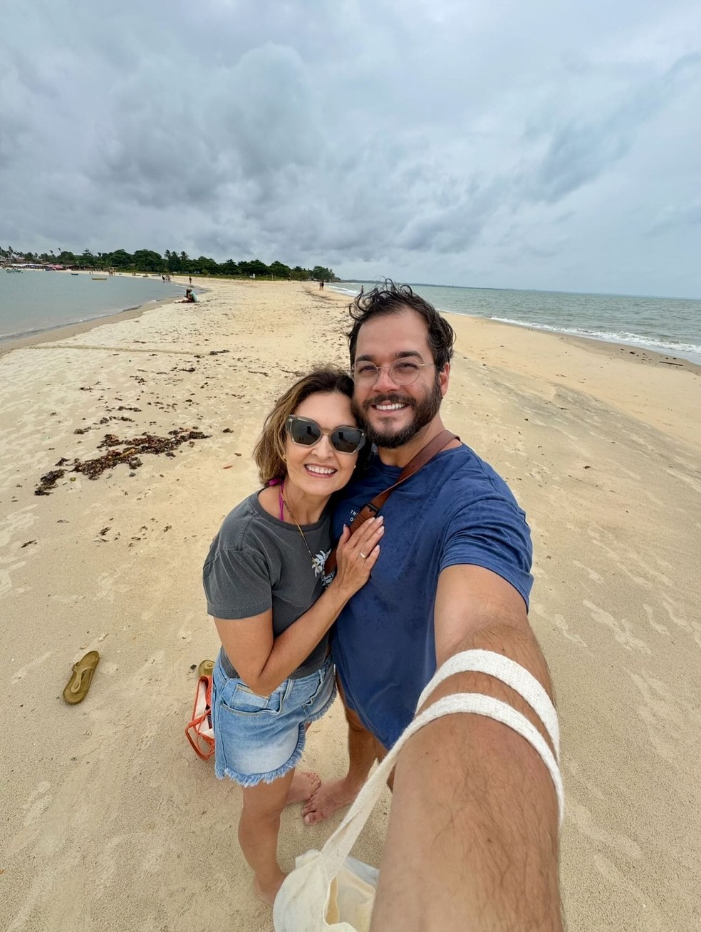 Fátima Bernardes comemora aniversário de Túlio Gadêlha com declaração
