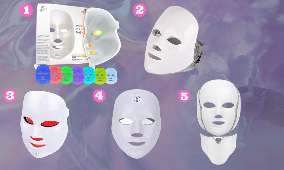 O que é essa máscara de LED que faz sucesso entre famosas; conheça 5 ...