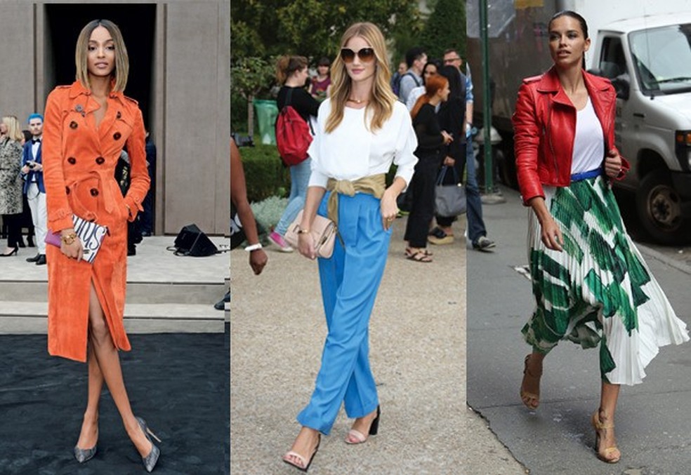 3 top models dão aula de estilo com produções street style. Vista os looks!
