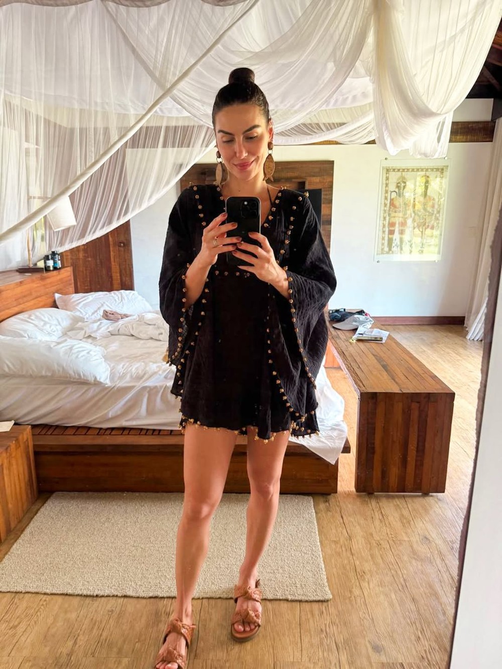 Mel Fronckowiak mostra comemoração do aniversário de 38 anos em família