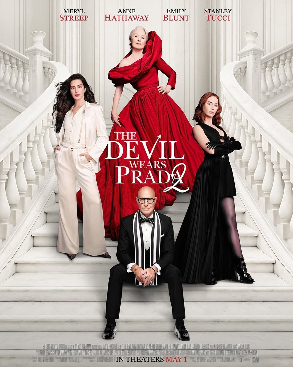 'O Diabo Veste Prada 2' ganha novo trailer e pôster com elenco