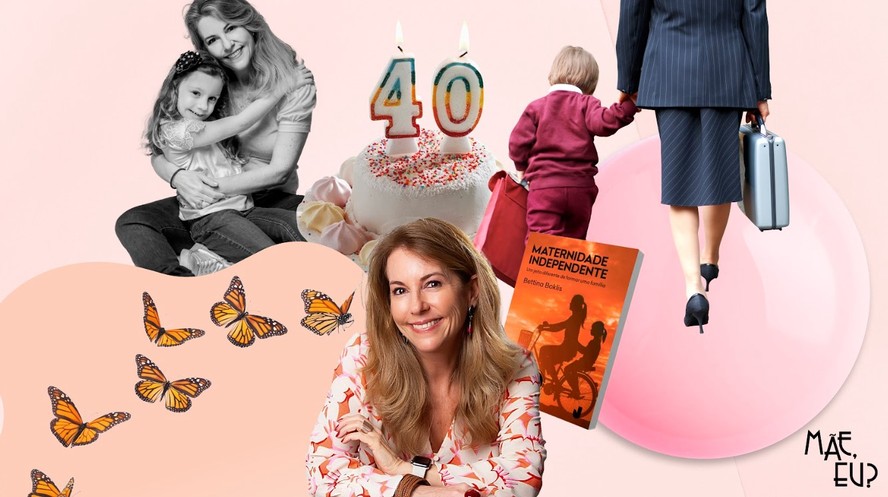 'Eu me tornei mãe solo, de forma independente, após os 40'