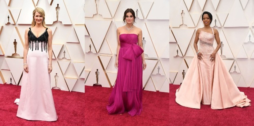 Oscar 2020: Looks cor-de-rosa fazem sucesso no tapete vermelho