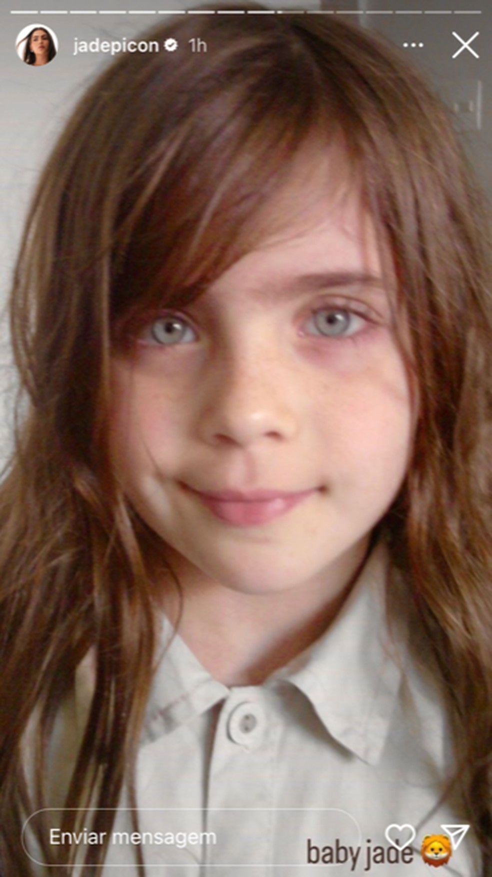 Jade Picon abre álbum de infância; veja as fotos