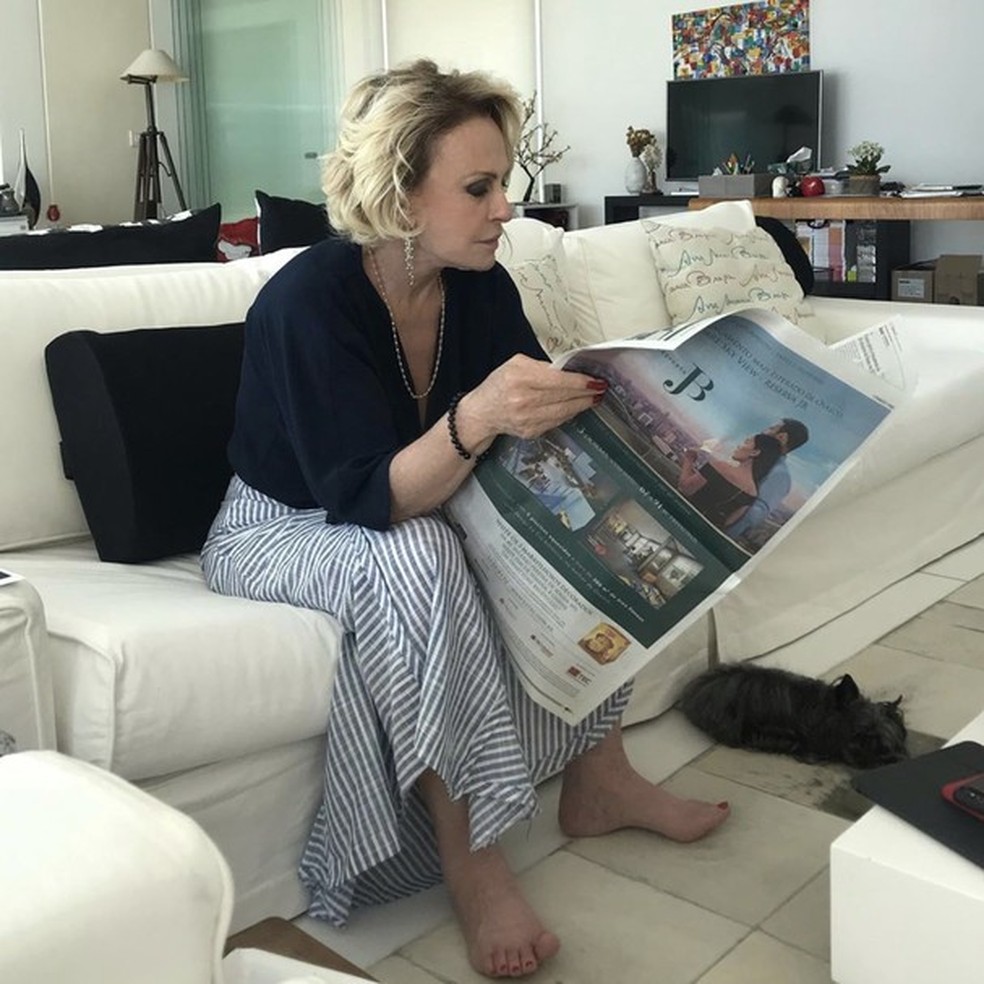 Ana Maria compartilha no Instagram sua rotina matinal