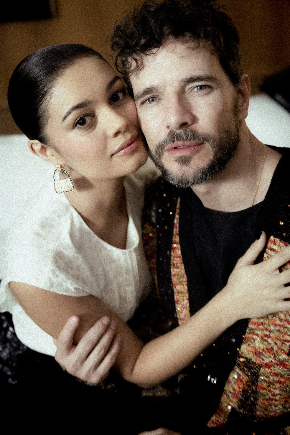 Sophie Charlotte e Daniel de Oliveira posam para cliques fashionistas