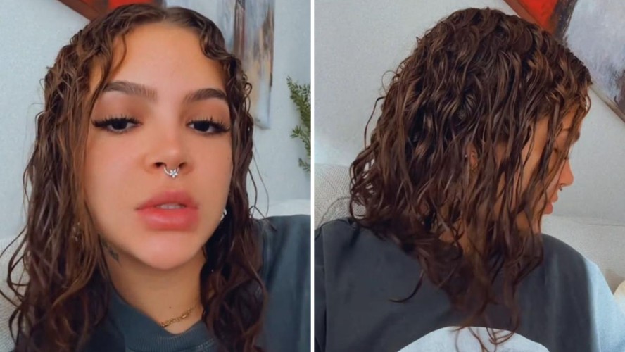 Mel Maia mostra cabelo cacheado e reflete sobre desafios da transição ...