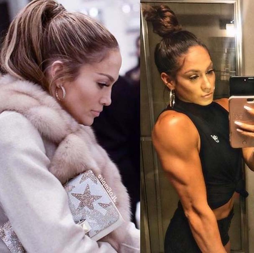 Conheça a musa fitness 'gêmea' de Jennifer Lopez