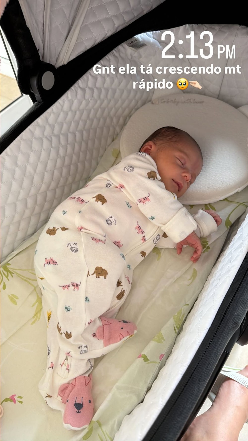 Key Alves se derrete com a filha recém-nascida, Rosamaria: 'Crescendo ...