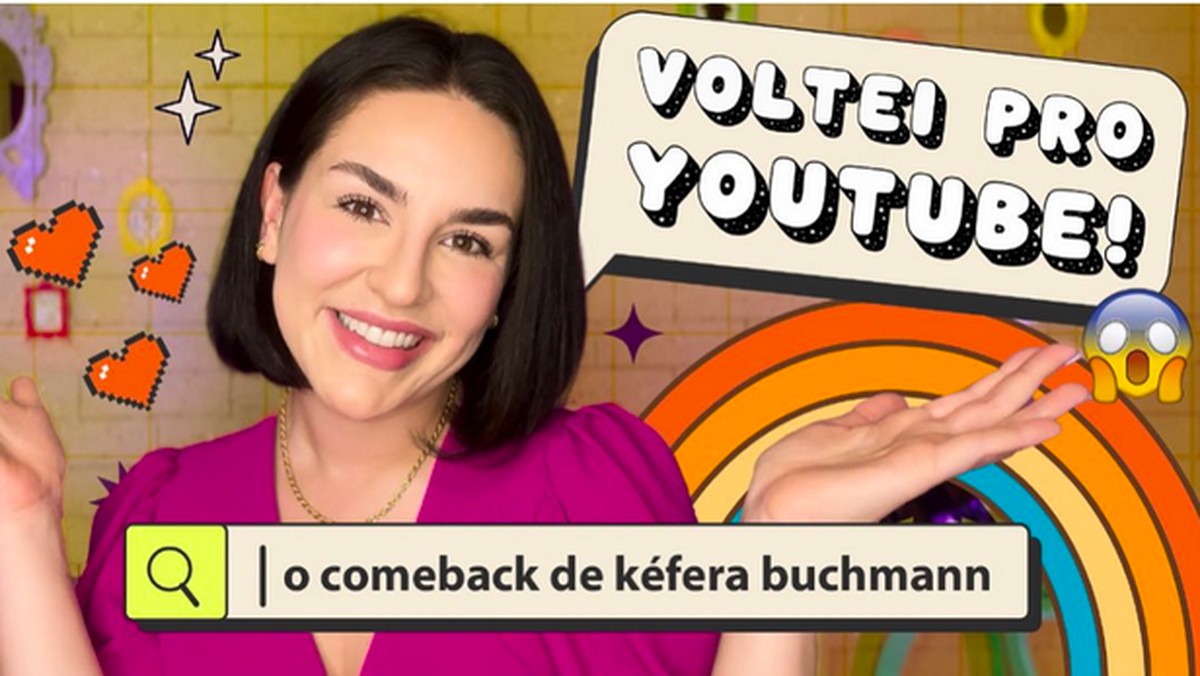 Depois de três anos, Kéfera anuncia volta de canal: 'Não to me ...