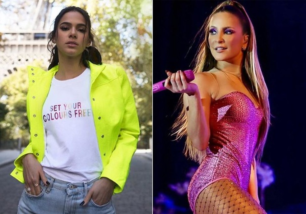 Bruna Marquezine rebate seguidores após defender Cláudia Leitte: 'Tô precisando aparecer mesmo'