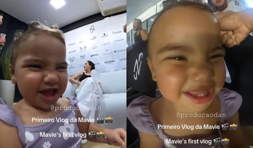 Produtor encanta ao mostrar Mavie nos bastidores da Vila Belmiro: 'Vlog ...