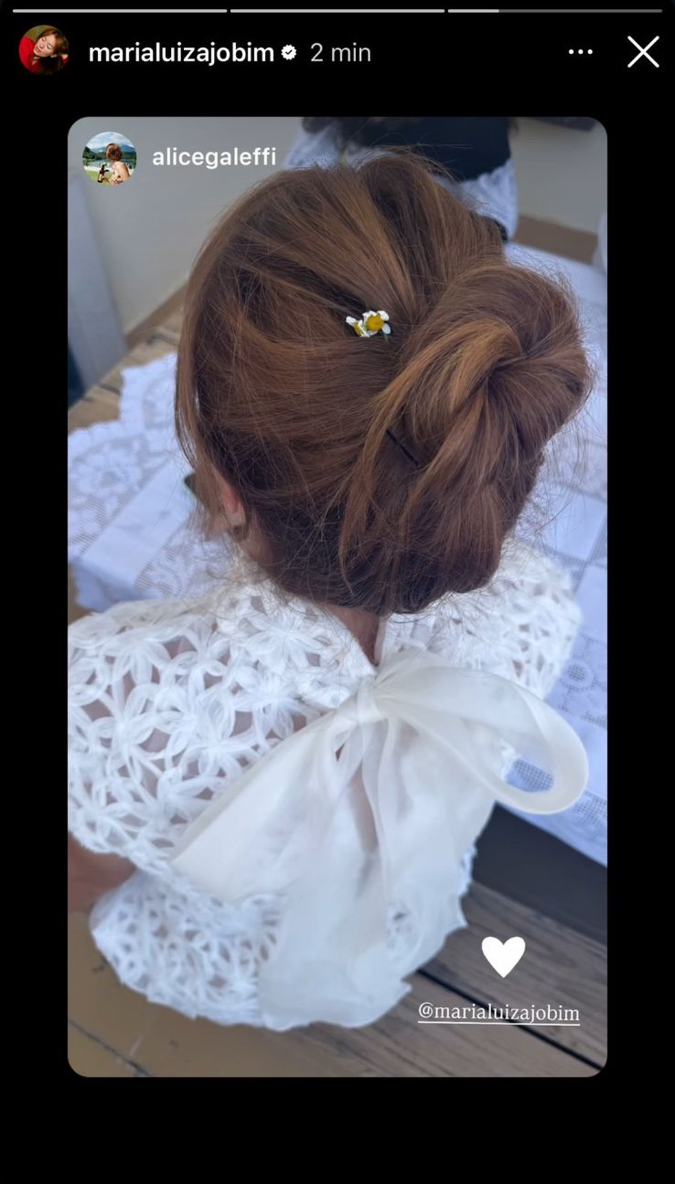 Maria Luiza Jobim se casa com Antônio Zambujo