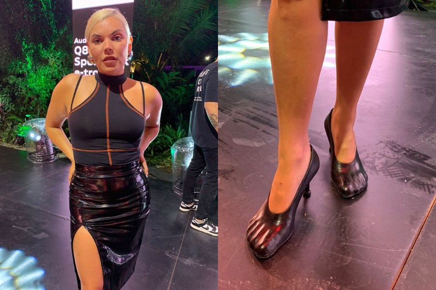 Duda Beat aposta em salto grifado avaliado em mais de R$5 mil para ...