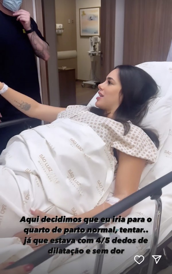 Bruna Biancardi abre registros do nascimento de Mavie, sua primeira filha com Neymar