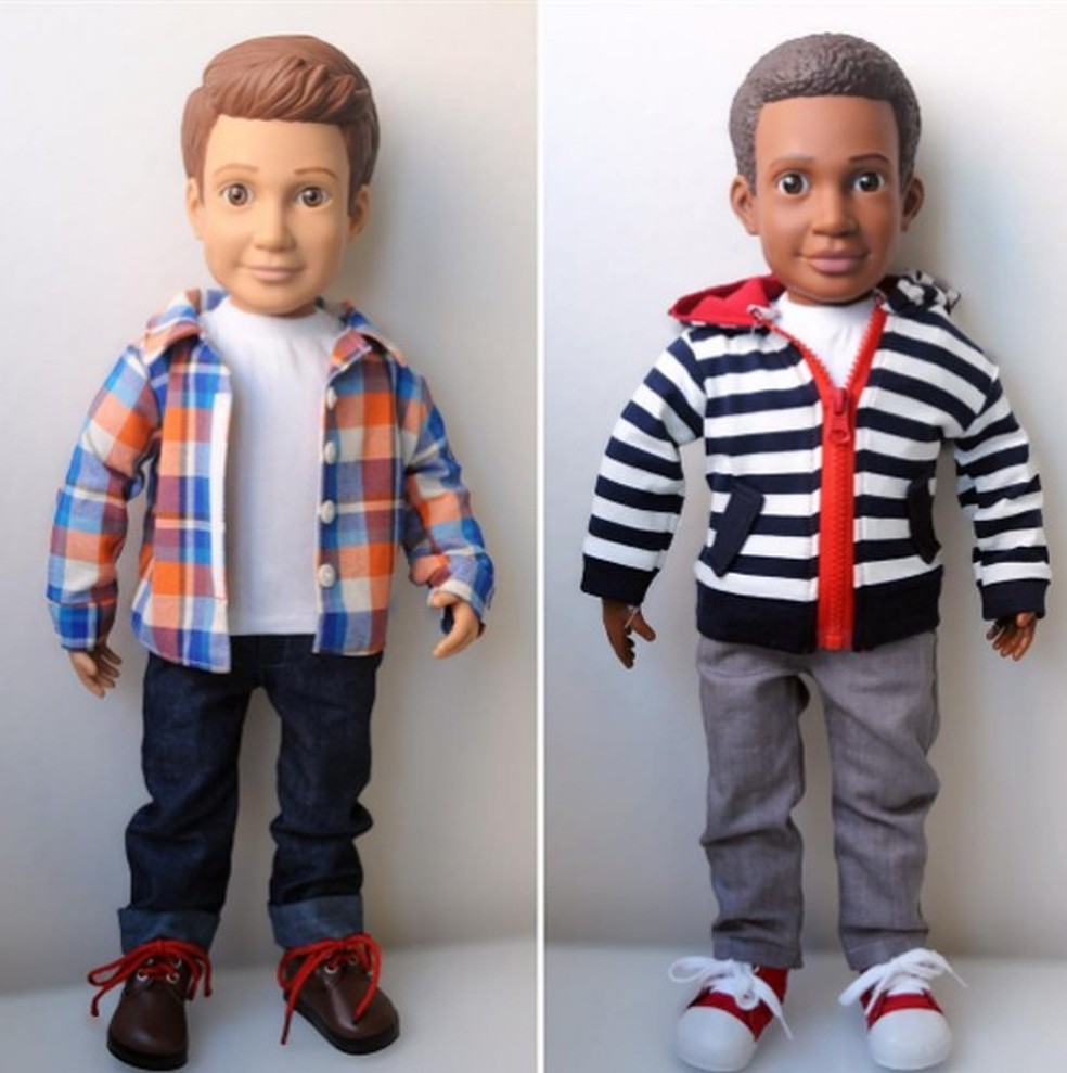 Bonecos masculinos desafiam questão de gênero em brinquedos