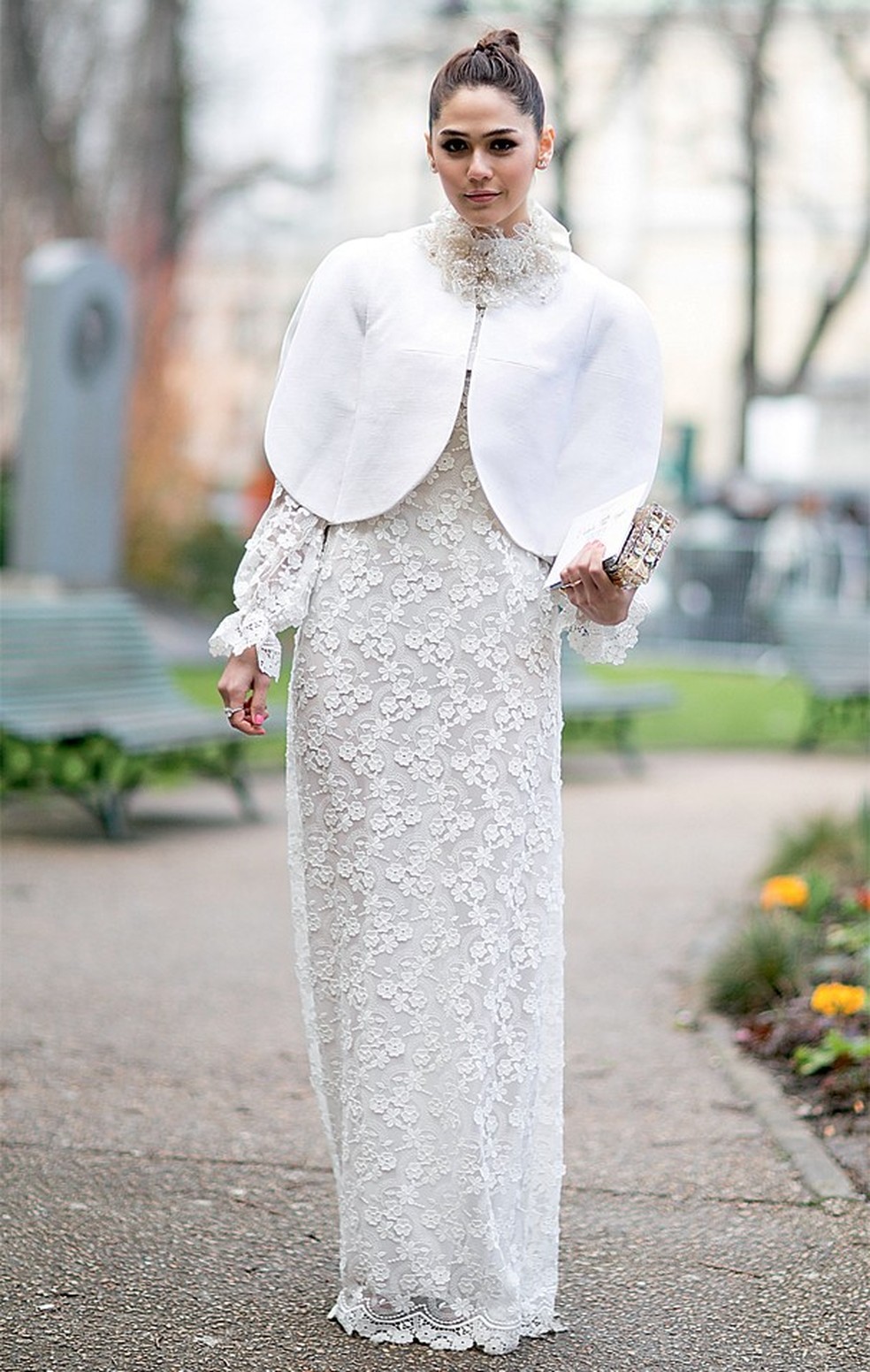 Moda: Branco total no inverno? Sim! Aprenda a usar