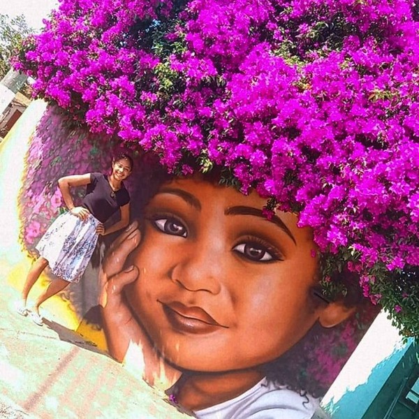 Mural de artista goiano faz sucesso internacional ao mesclar arte e natureza