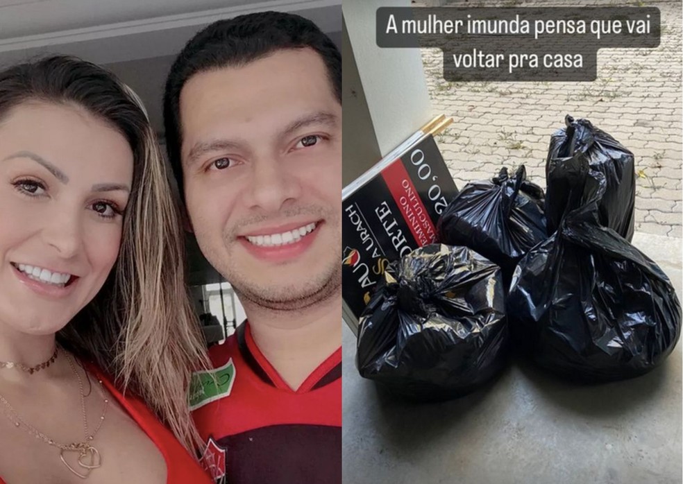 Thiago Lopes, ex-marido de Andressa Urach, coloca modelo para fora de ...