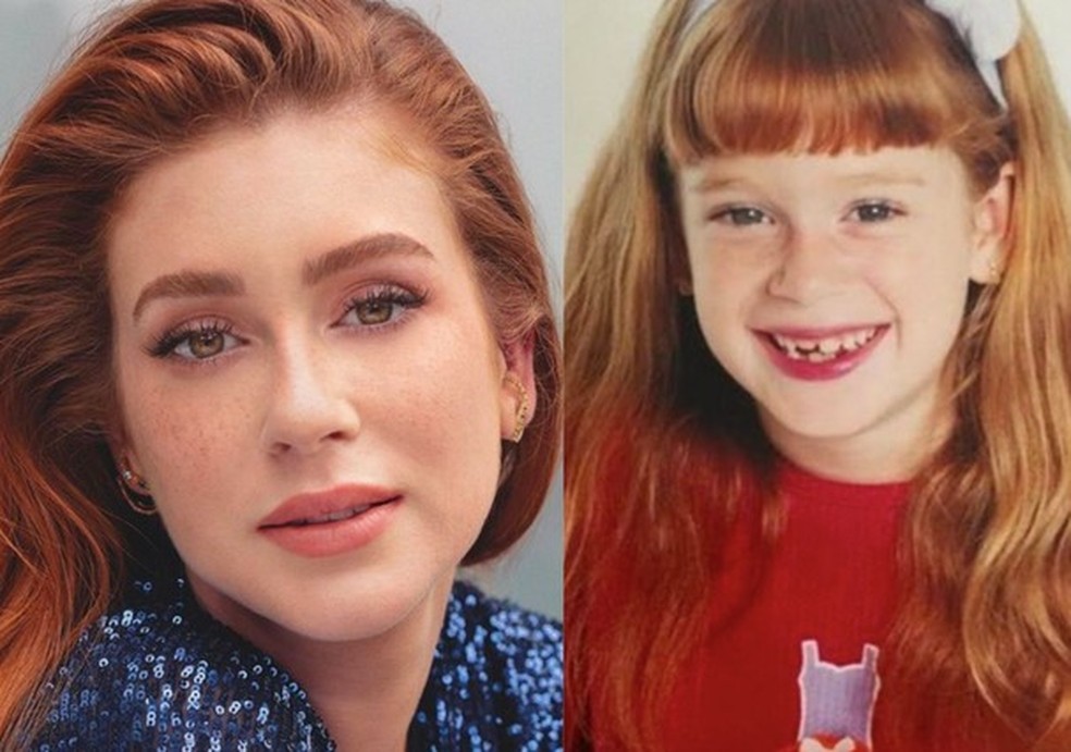 Marina Ruy Barbosa encanta web ao mostrar fotos de quando era criança ...